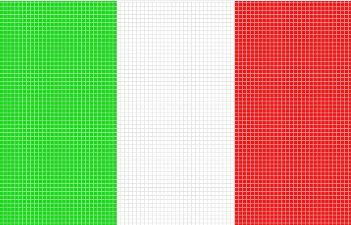 Italy Flag C2C Crochet Graph and Written Pattern - Etsy