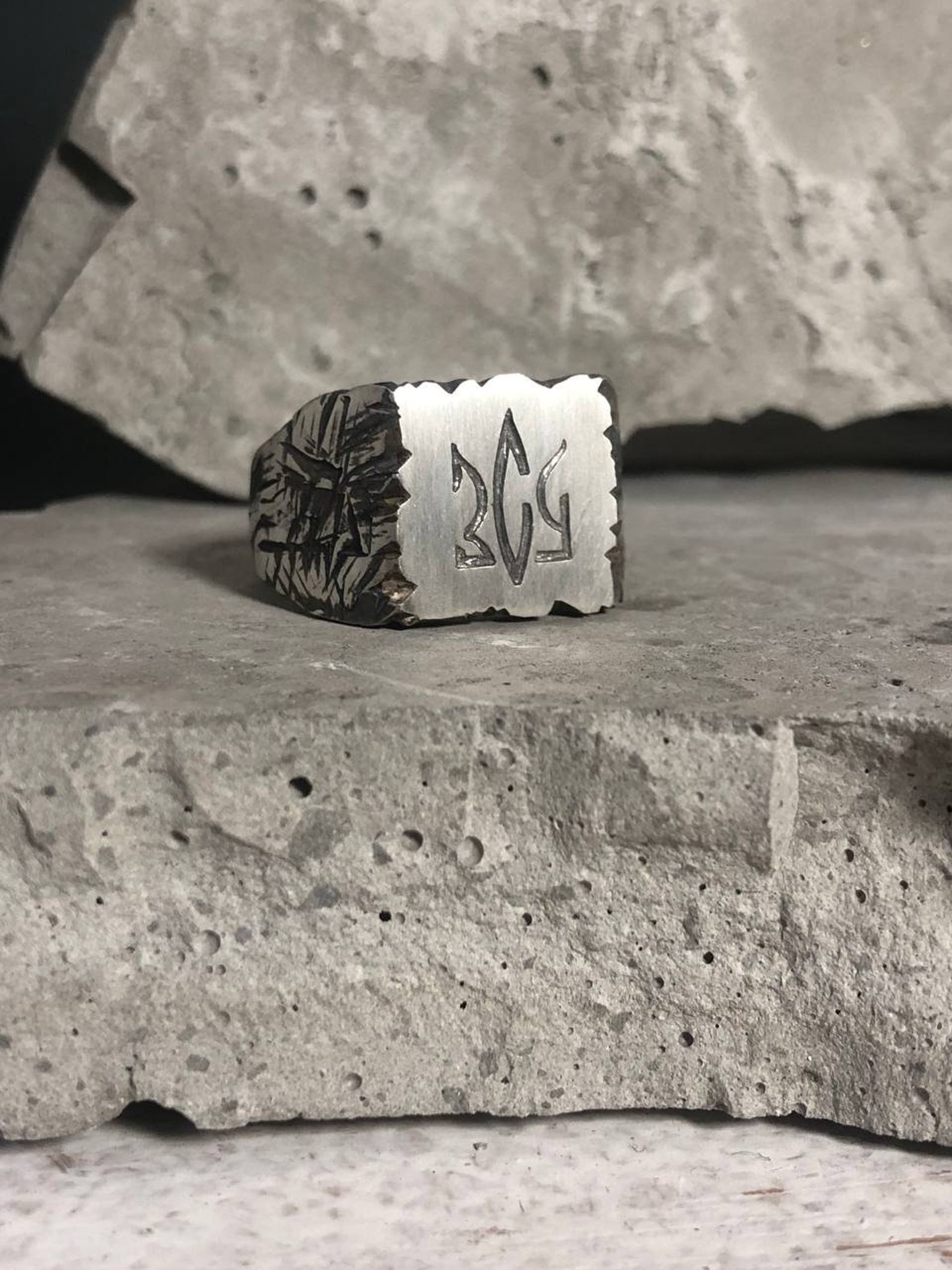 Silver Ukrainian Ring , Armed Forces of Ukraine, Ukrainian Jewelry ...