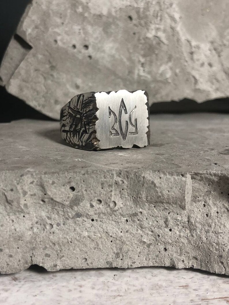 Silver Ukrainian Ring , Armed Forces of Ukraine, Ukrainian Jewelry ...