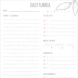 Printable and Fully Customizable Planner Pack Daily, Weekly, Monthly ...