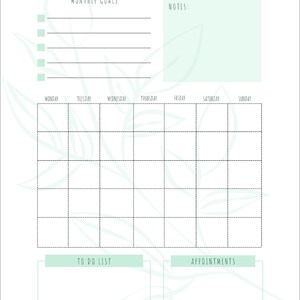Printable and Fully Customizable Planner Pack - Daily, Weekly, Monthly ...