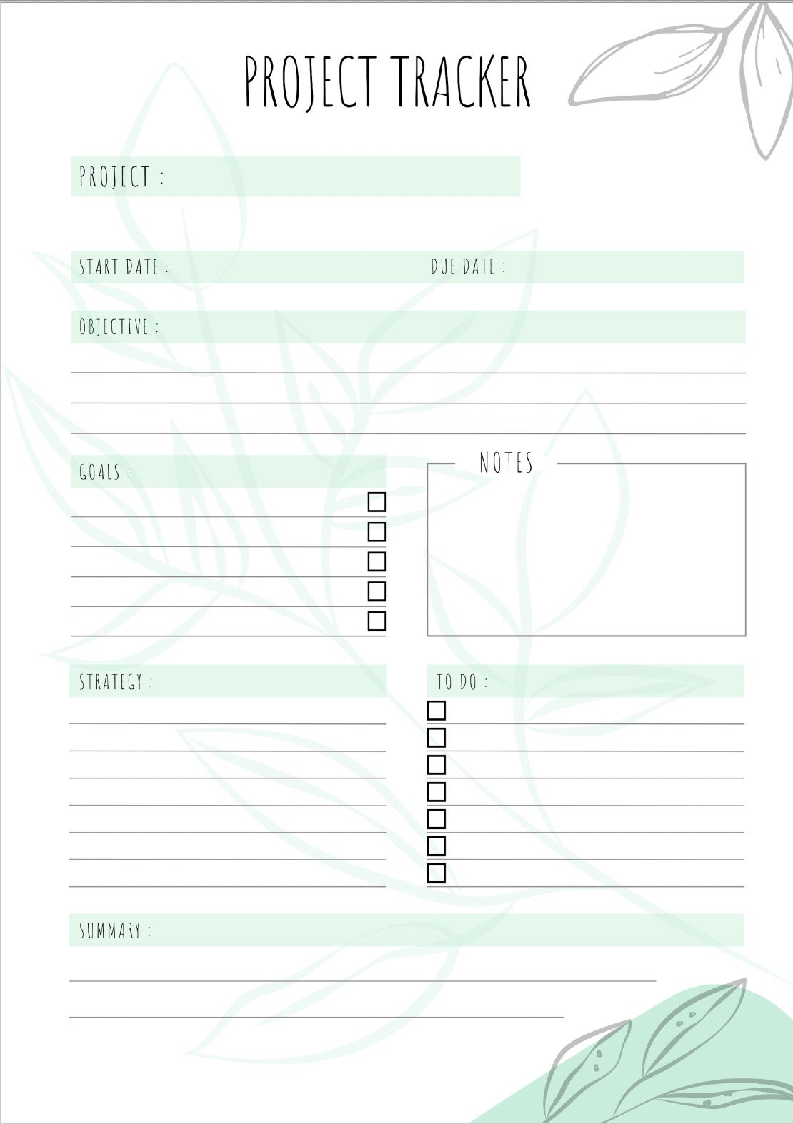 Printable and Fully Customizable Planner Pack - Daily, Weekly, Monthly ...