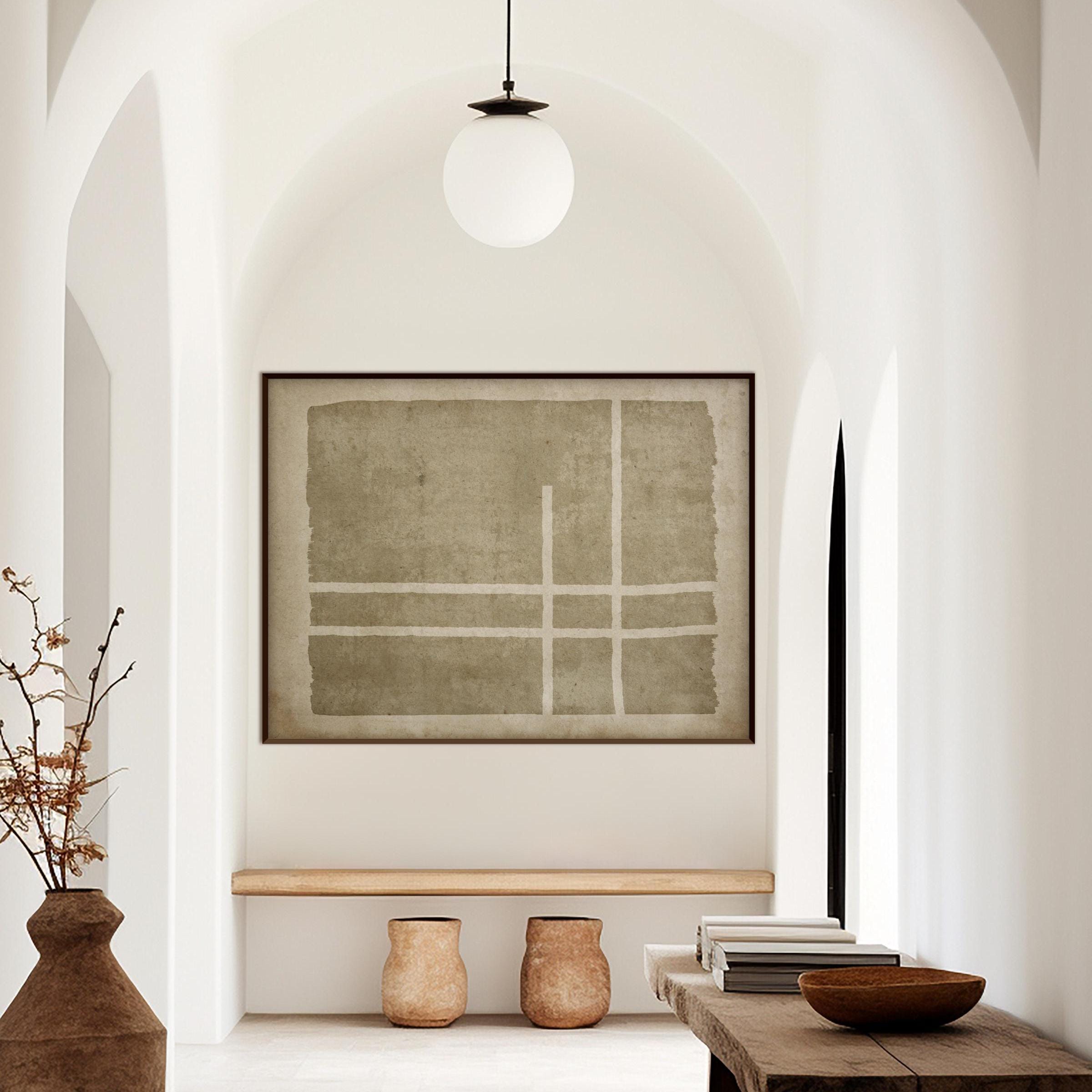 Wabi Sabi Abstract Lines Printable, Instant Download Wall Art ...