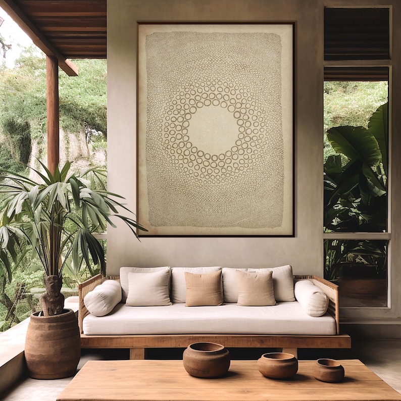 Australian Aboriginal Style Art Printable, Instant Download Indigenous ...