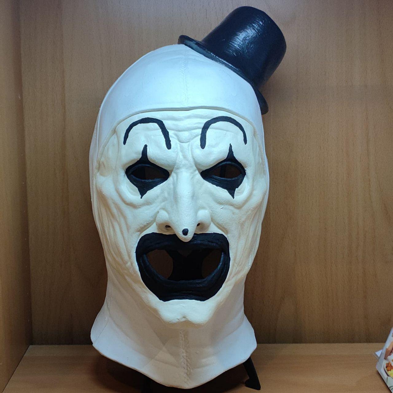 Art the Clown Terrifier Mask Rehauled From Trick or Treat Studios Base ...