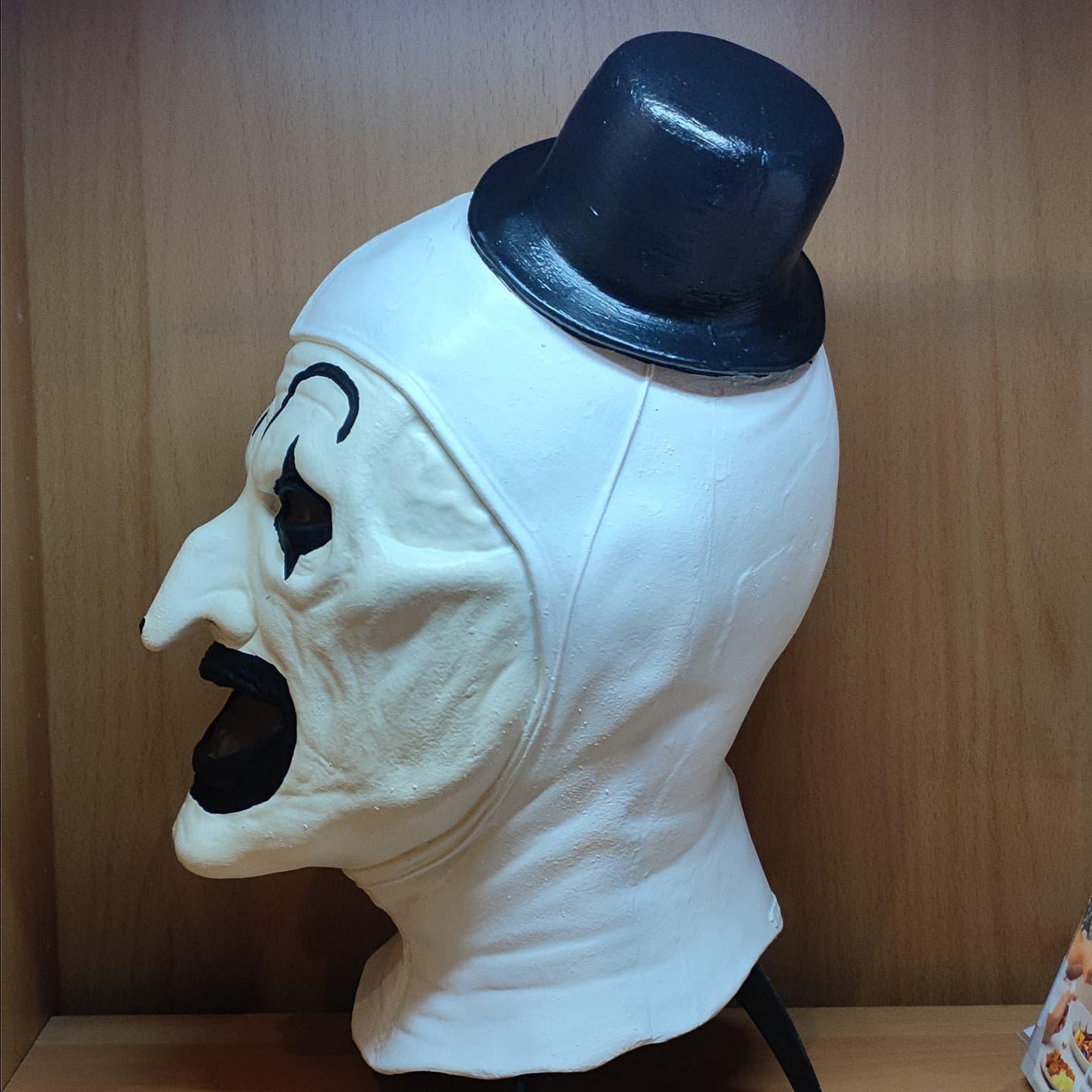 Art the Clown Terrifier Mask Rehauled From Trick or Treat Studios Base ...