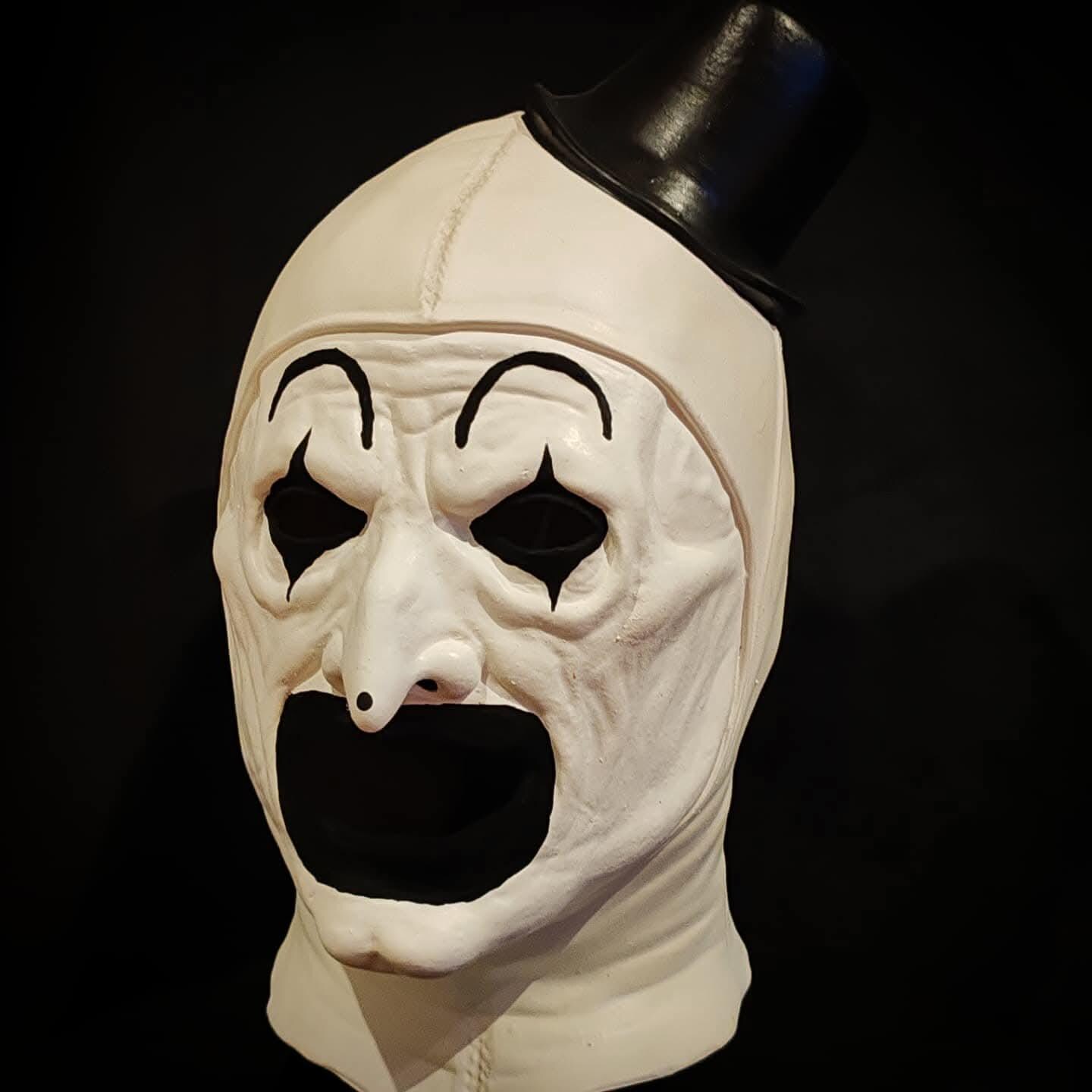 Art the Clown Terrifier Mask Rehauled From Trick or Treat Studios Base ...