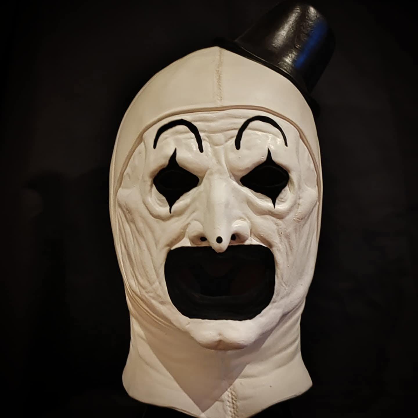 Art the Clown Terrifier Mask Rehauled From Trick or Treat Studios Base ...