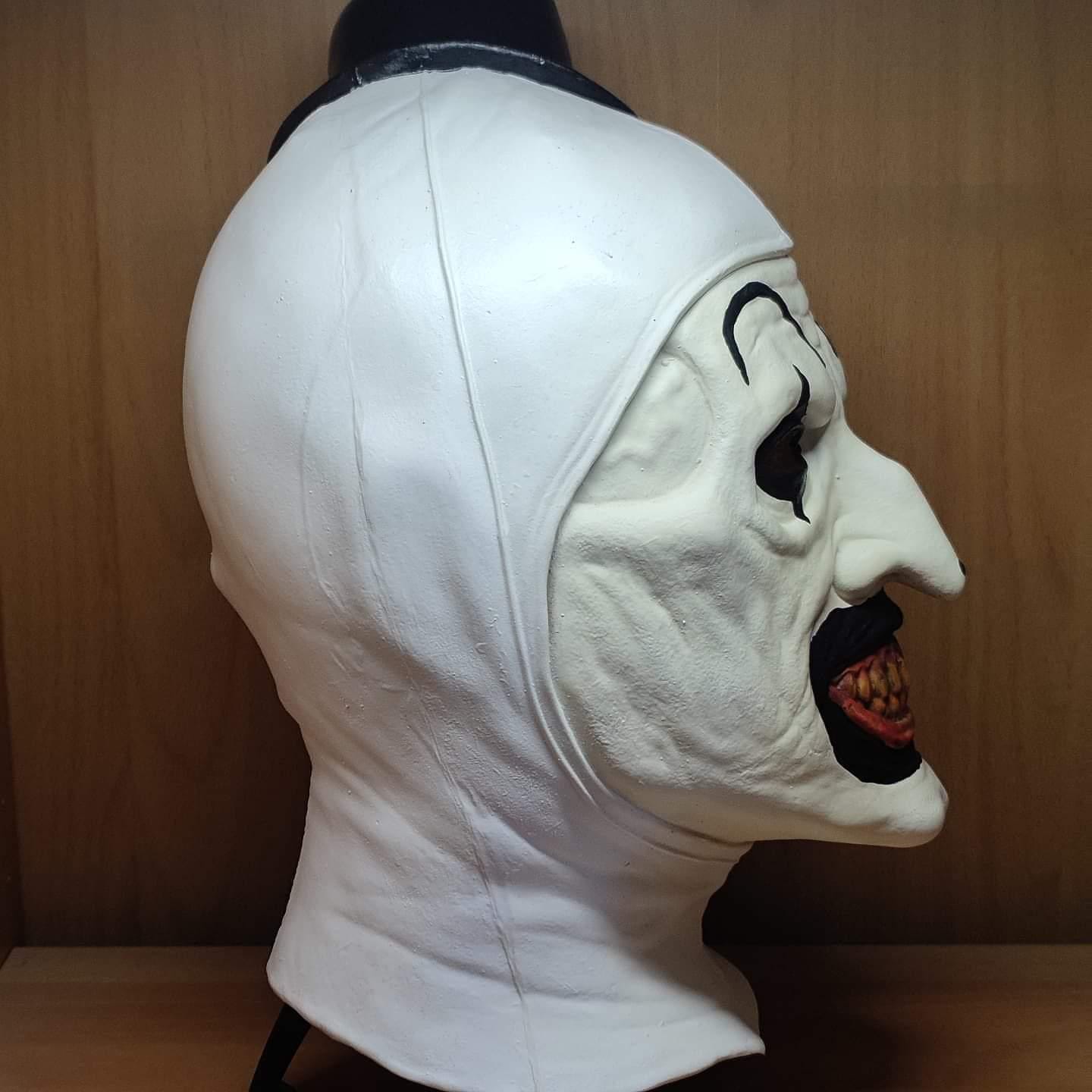 Art the Clown Terrifier Mask Rehauled From Trick or Treat Studios Base ...
