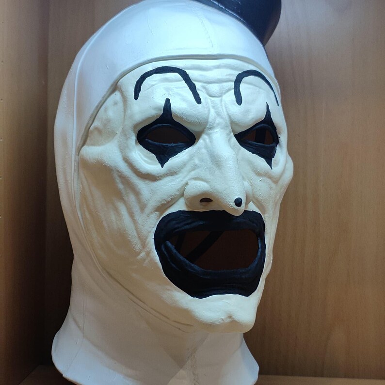 Art the Clown Terrifier Mask Rehauled From Trick or Treat Studios Base ...