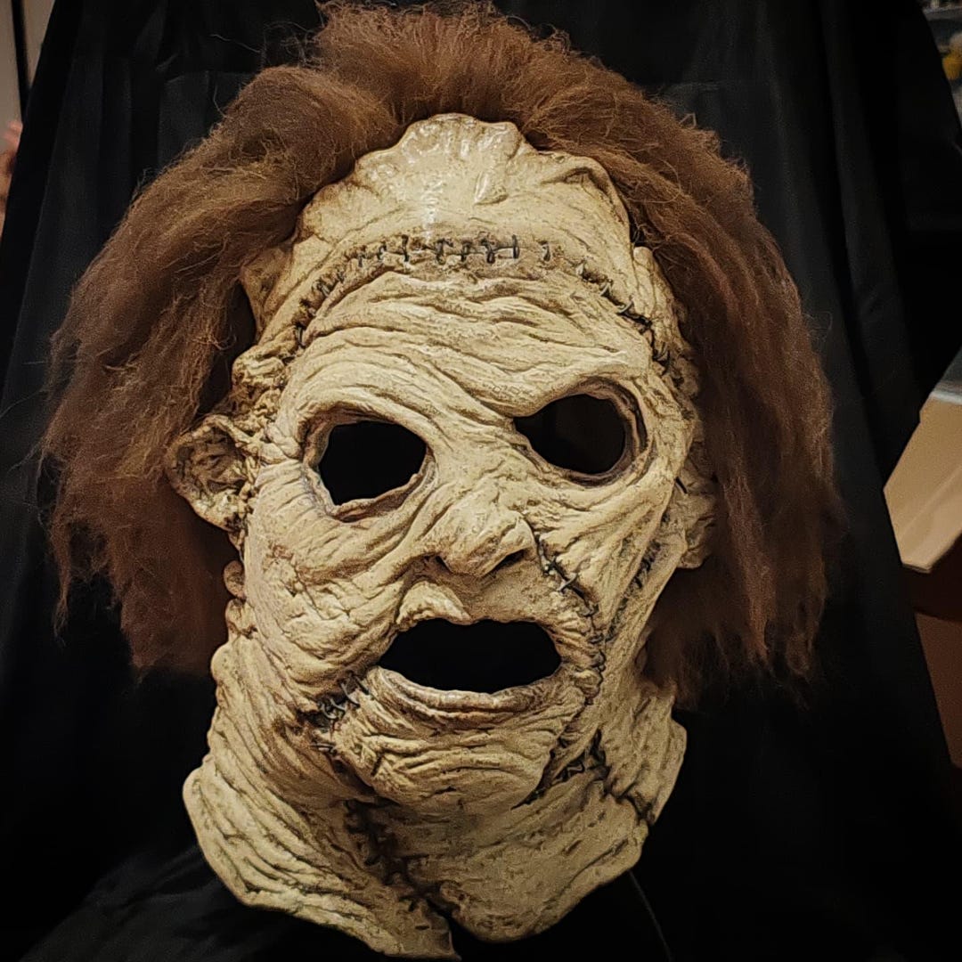 Leatherface Pretty Lady Mask Rehaul the Texas Chainsaw Massacre Trick ...