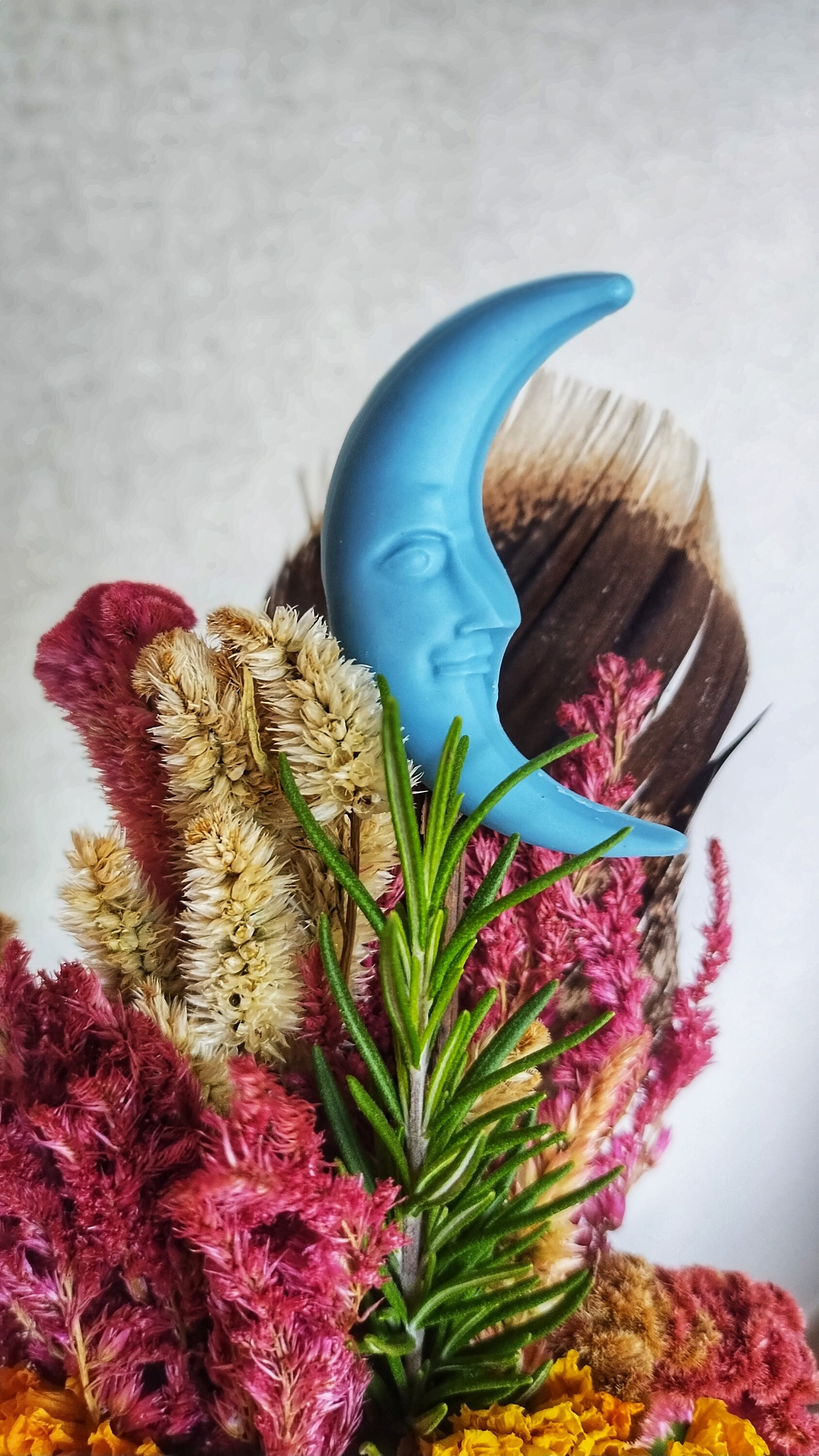 Total Solar Eclipse Burn Wand/wedding Bouquetbotanical Wand With ...