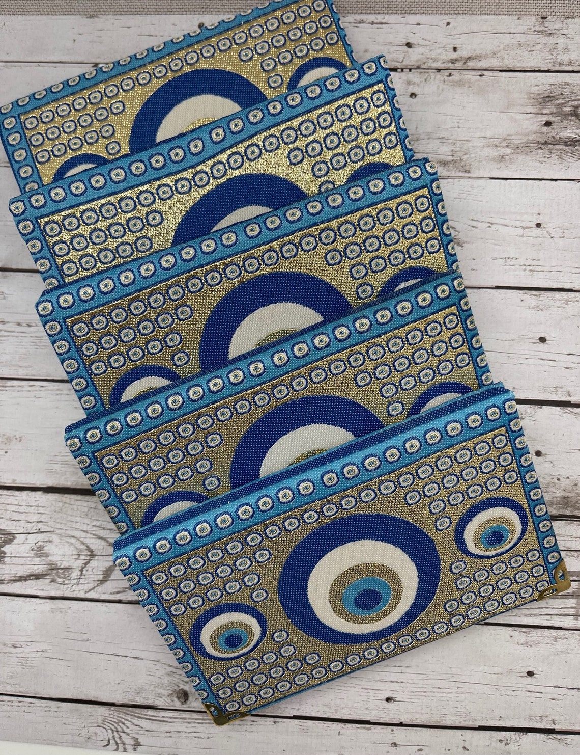 Evil Eye Notebook Lucky Eye Pattern Journal Ruled Line | Etsy