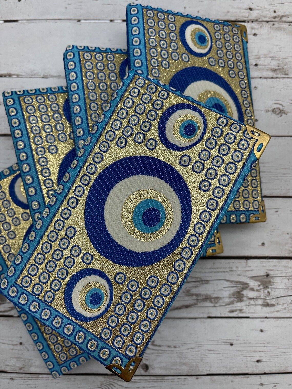 Evil Eye Notebook Lucky Eye Pattern Journal Ruled Line | Etsy