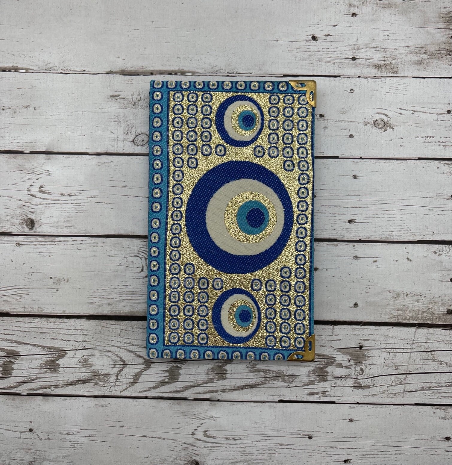 Evil Eye notebook Lucky Eye Pattern Journal Ruled Line | Etsy