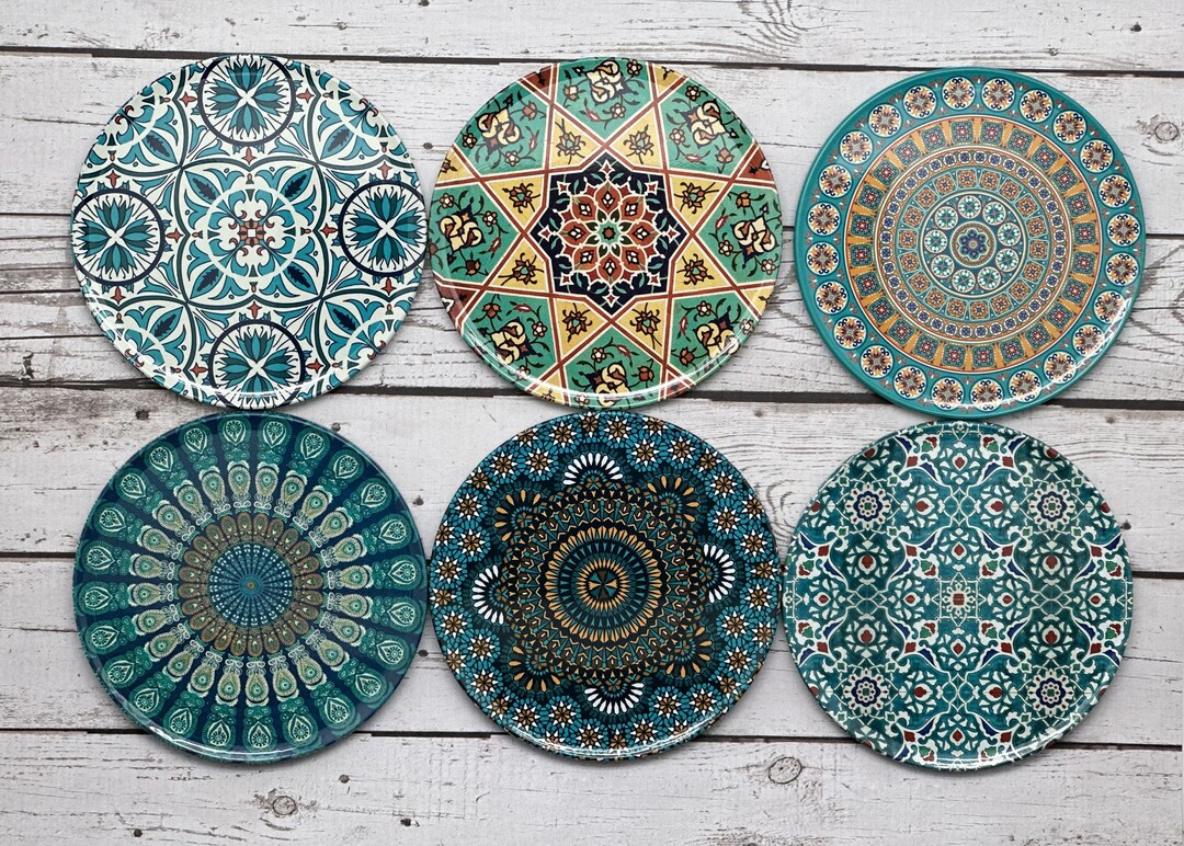 Coasters | Unique Coaster Set | Art Coasters | Drink Coasters Table ...