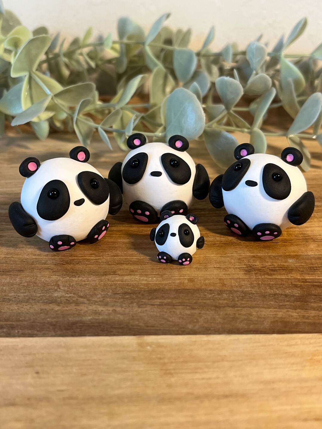 Bubble Pandas/chubby Cute Panda Bears/desk Pet/bear Collector Gift ...