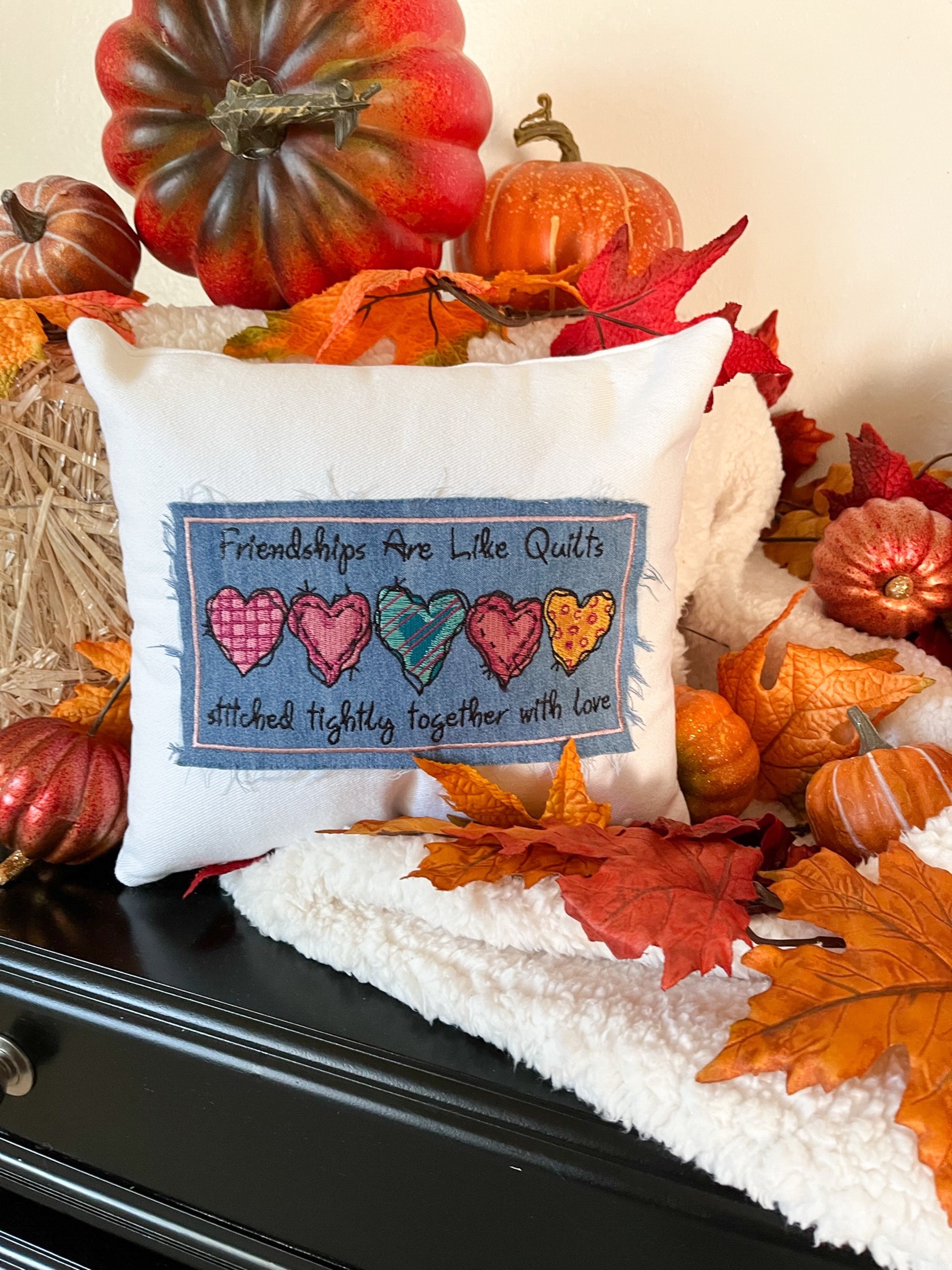 Best Friend Pillow Girlfriend Friendship Present - Etsy