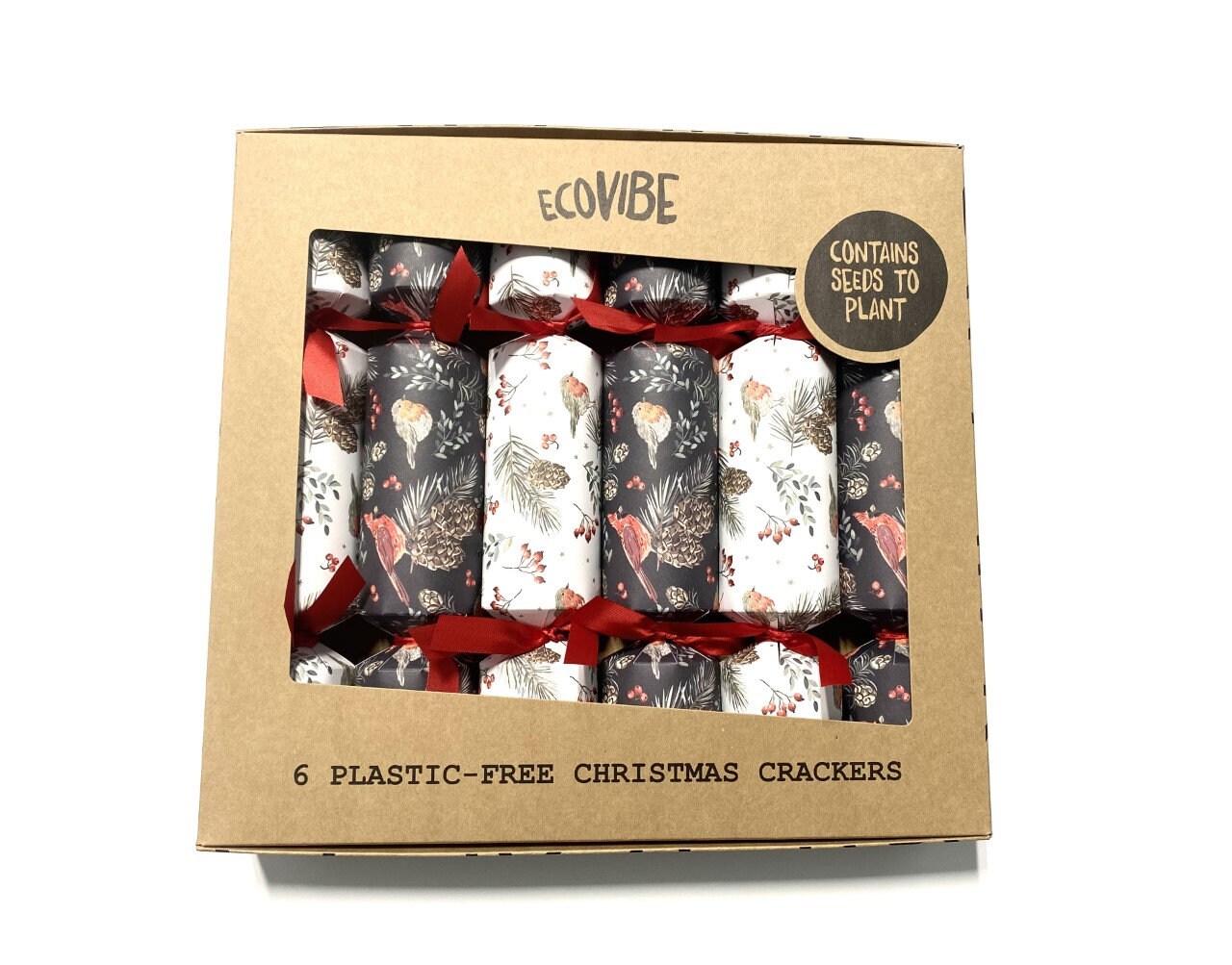 Ecovibe Pine Cracker Box of 6 - Etsy UK