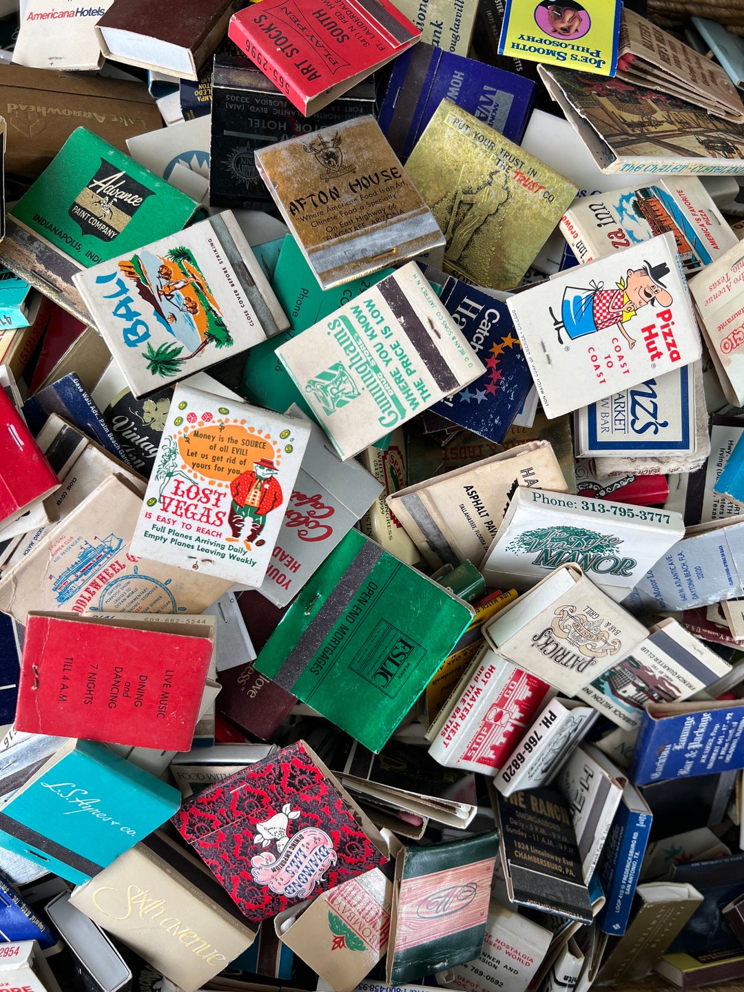 Vintage Matchbooks lots of 16 - Etsy