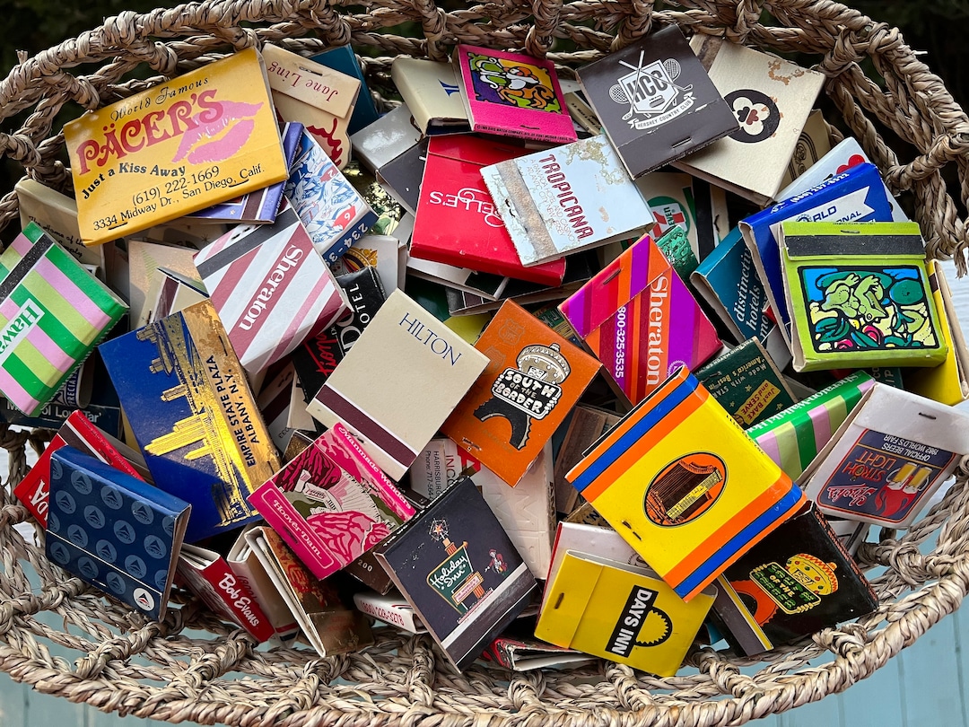 Vintage Matchbooks (lots of 16) - Etsy