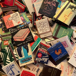 Vintage Matchbooks Bulk (10 Lots of 16, 160 Matchbooks Total) - Etsy