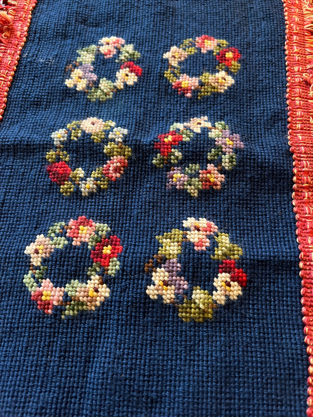 Floral Rings Design Needlepoint - Etsy