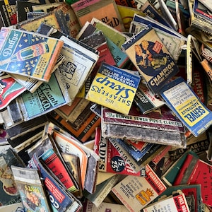 Vintage Matchbook Covers, (lots of 30) Just the Books, MOSTLY NO ...