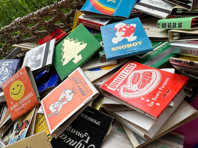 Vintage Matchbooks lots of 16 - Etsy