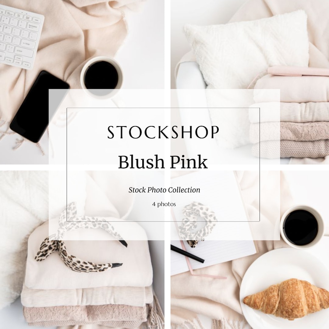 Blush Pink Stock Photo Collection - Etsy