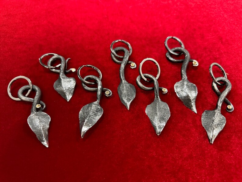 Leaf Keychain - Etsy