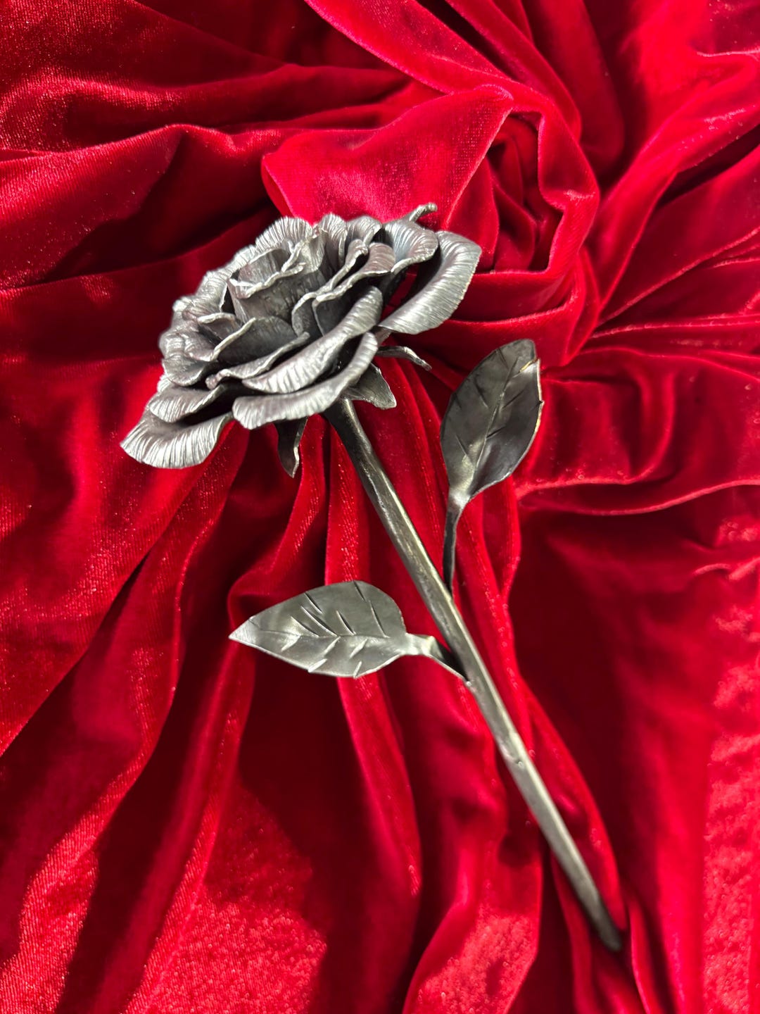 Forged Iron Rose - Etsy