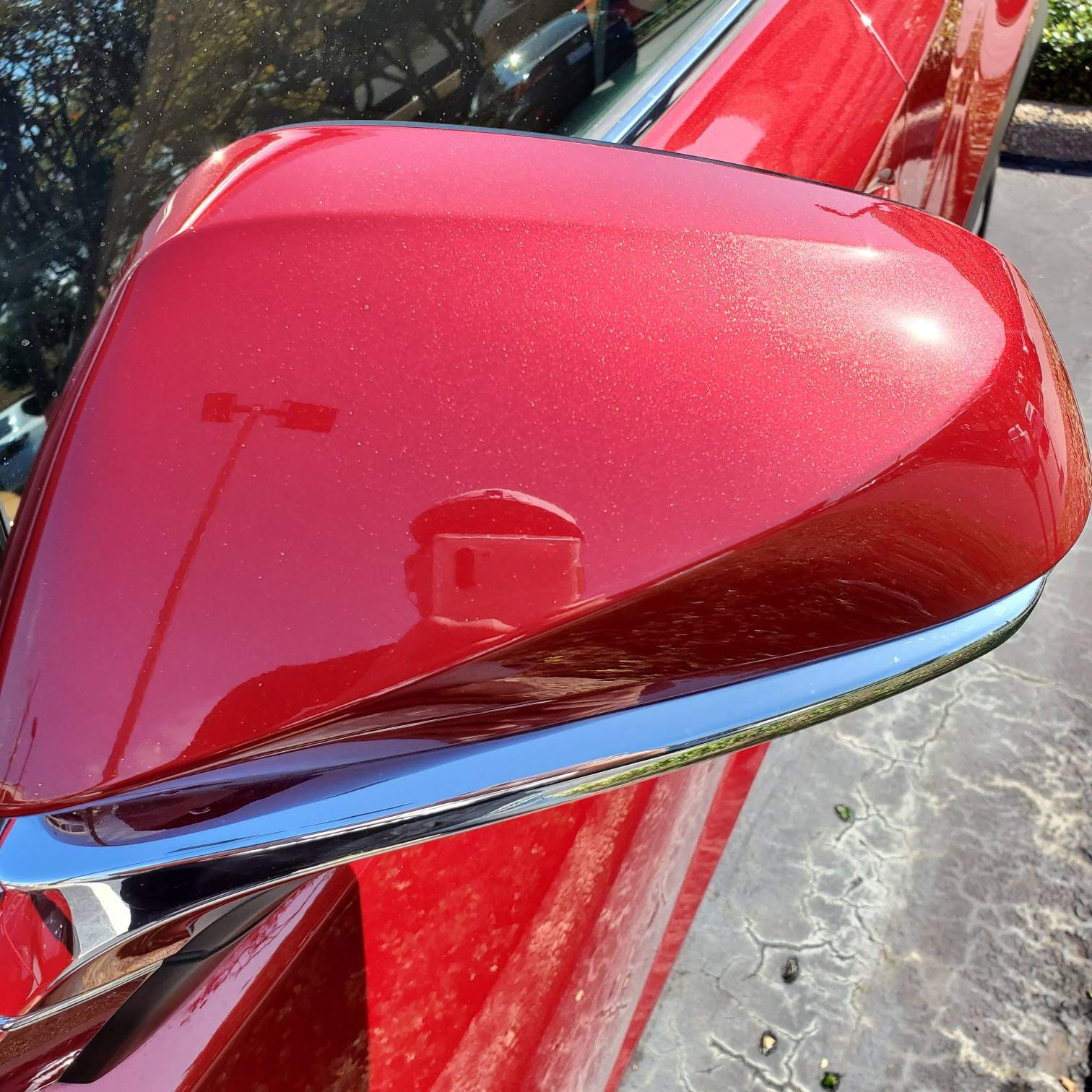 Lexus Mirror Paint
