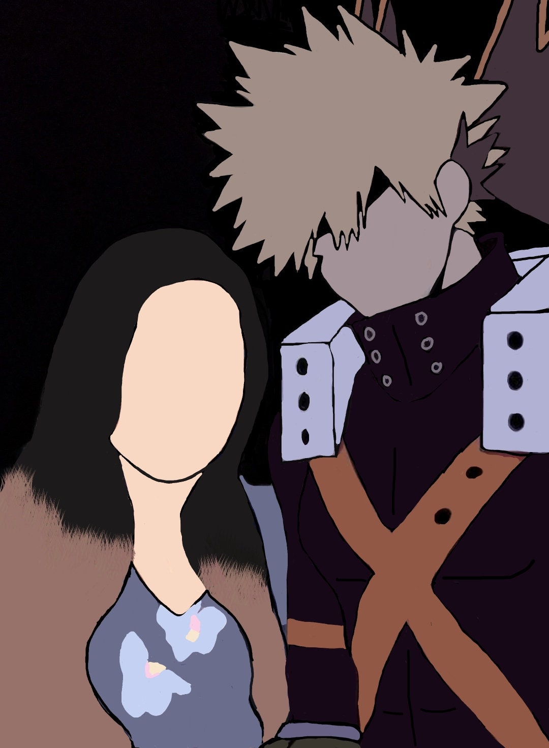 Custom pfp icon you and your favorite fictional character | Etsy