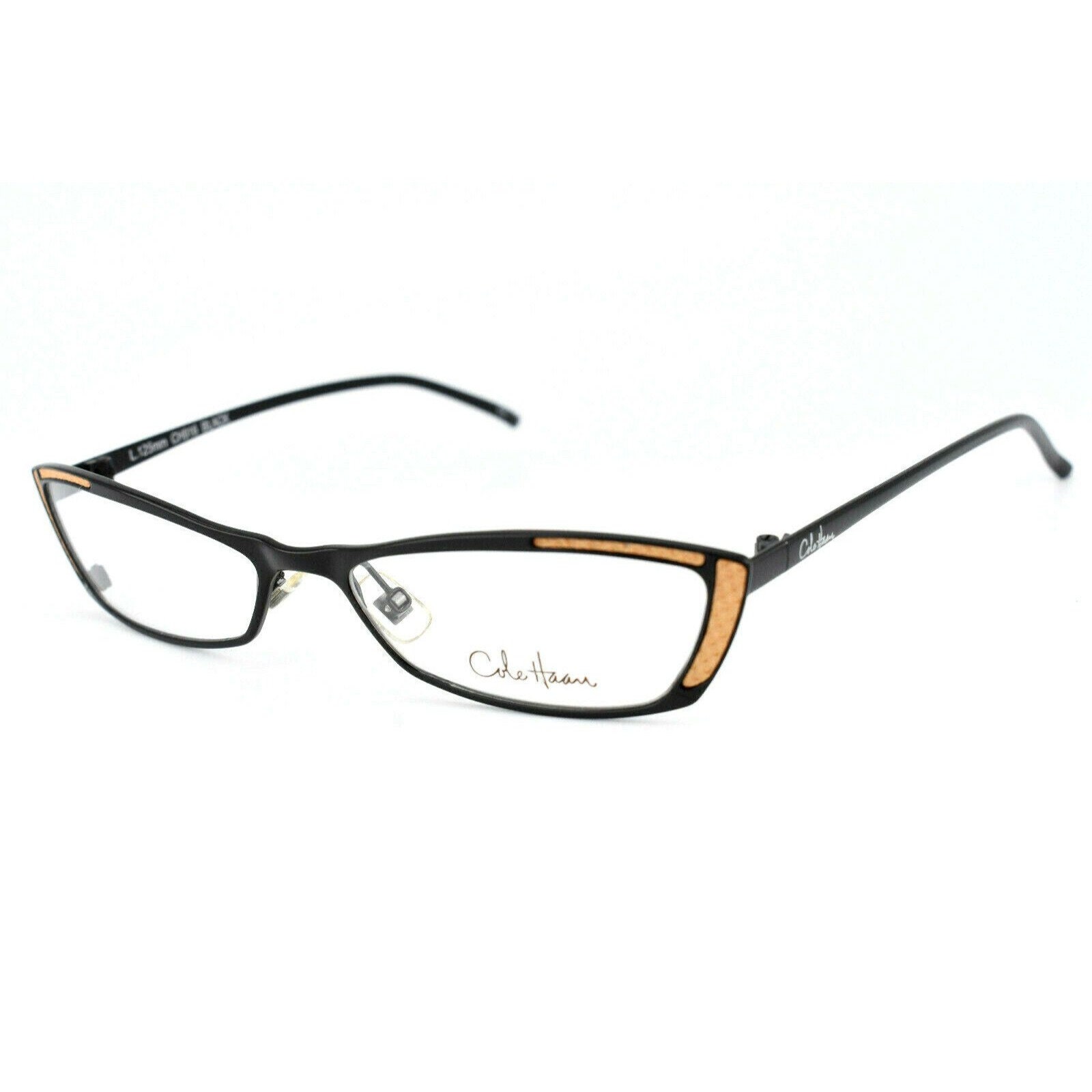 Cole Haan Eyeglasses Frame Ch916 Black Full Rim Women Italy 5116 125 3844 Etsy