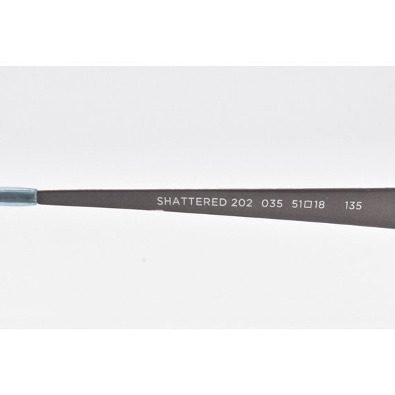 Airlock Eyeglasses Frame Shattered 202 035 Gray Blue … - Gem