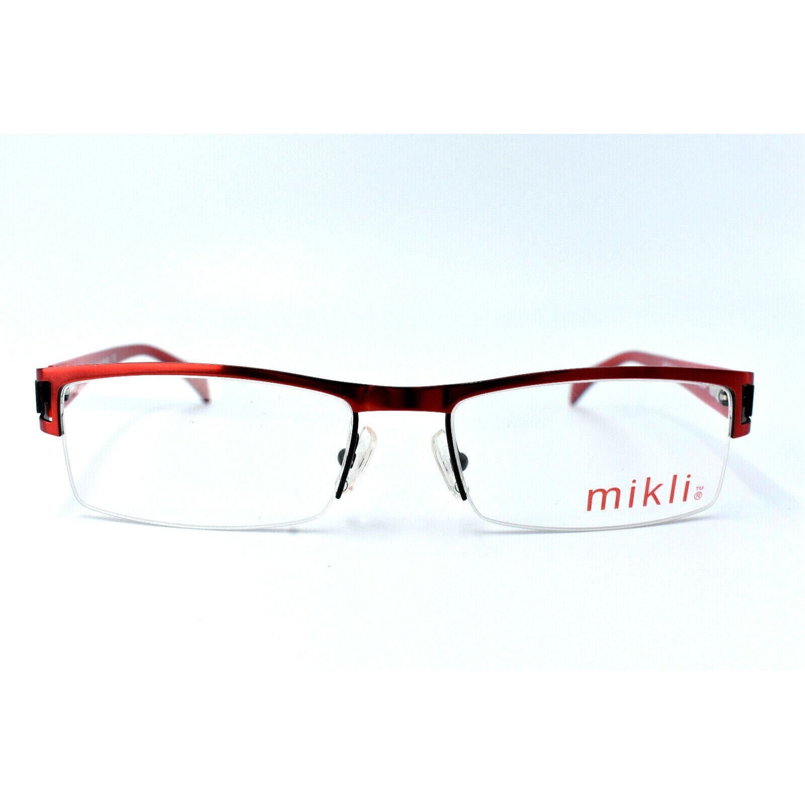 Mikli Eyeglasses ML0943 0004 Red Black Frame Women Design France 5417 ...