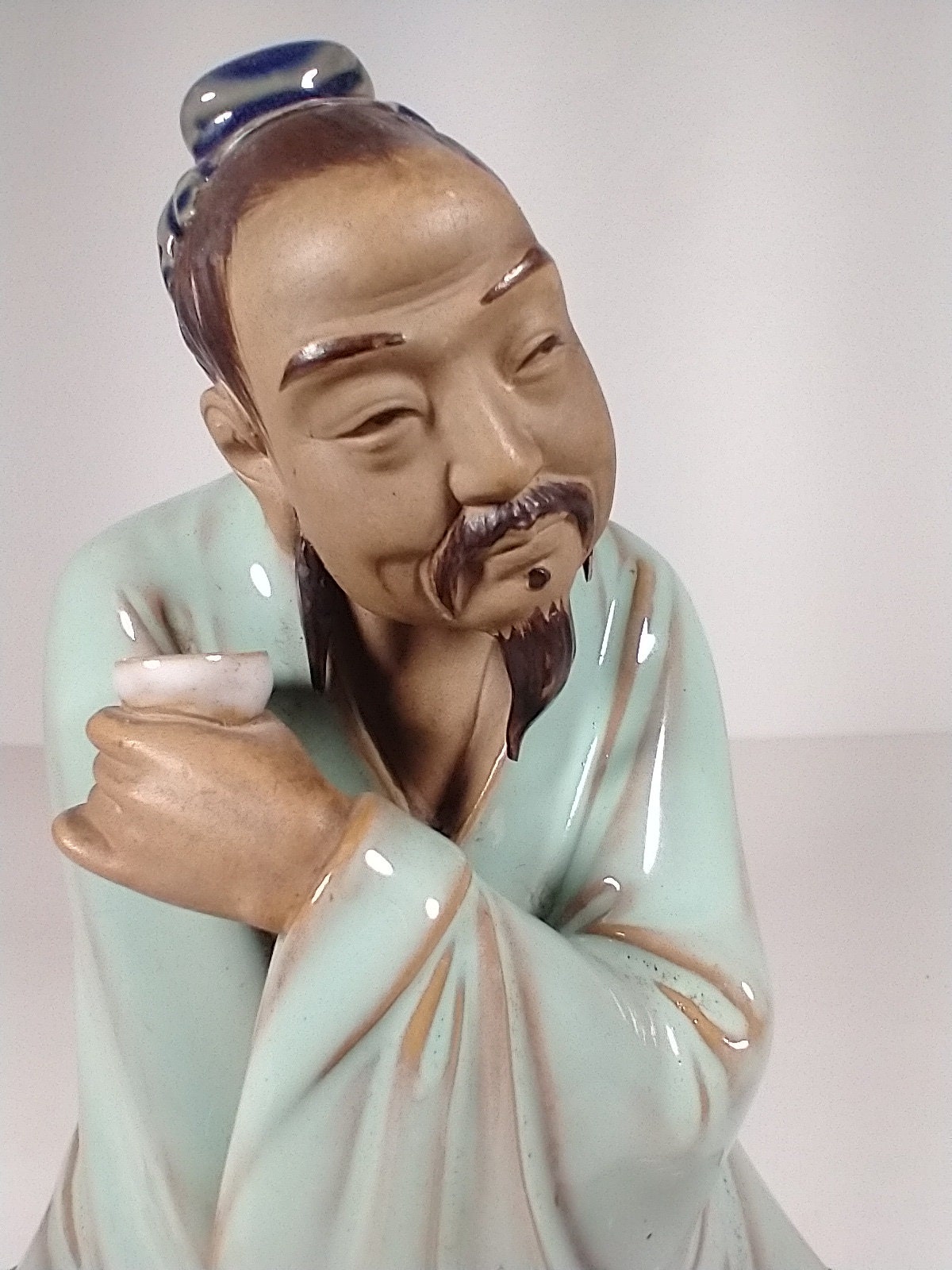 Chinese Shiwan Pottery Ancient Poet Li Bai Statue - Etsy