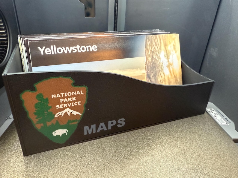 National Park Map Holder 3 Color - Etsy