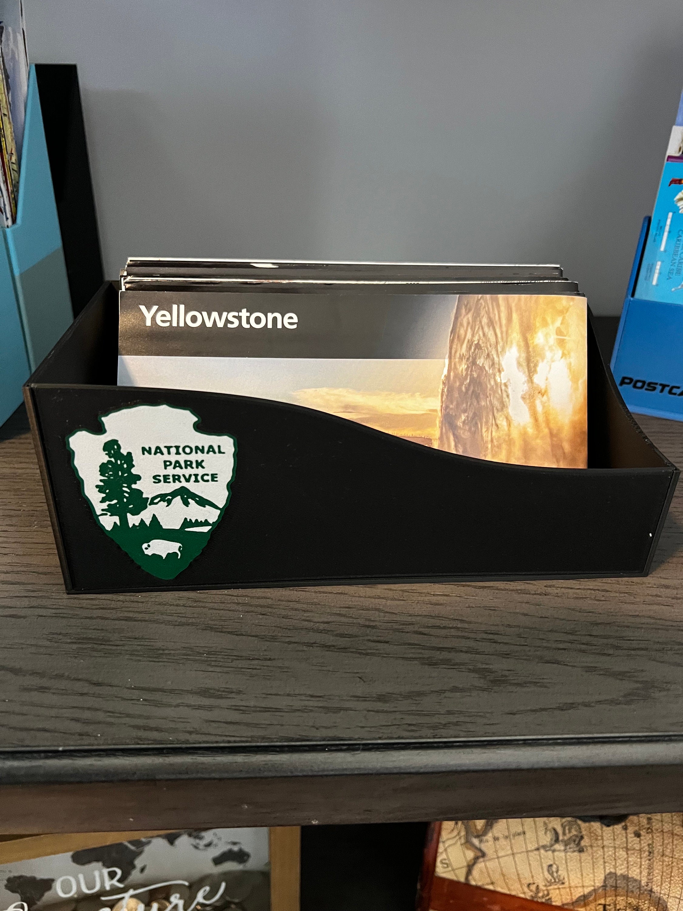 National Park Map Holder 2 Color - Etsy