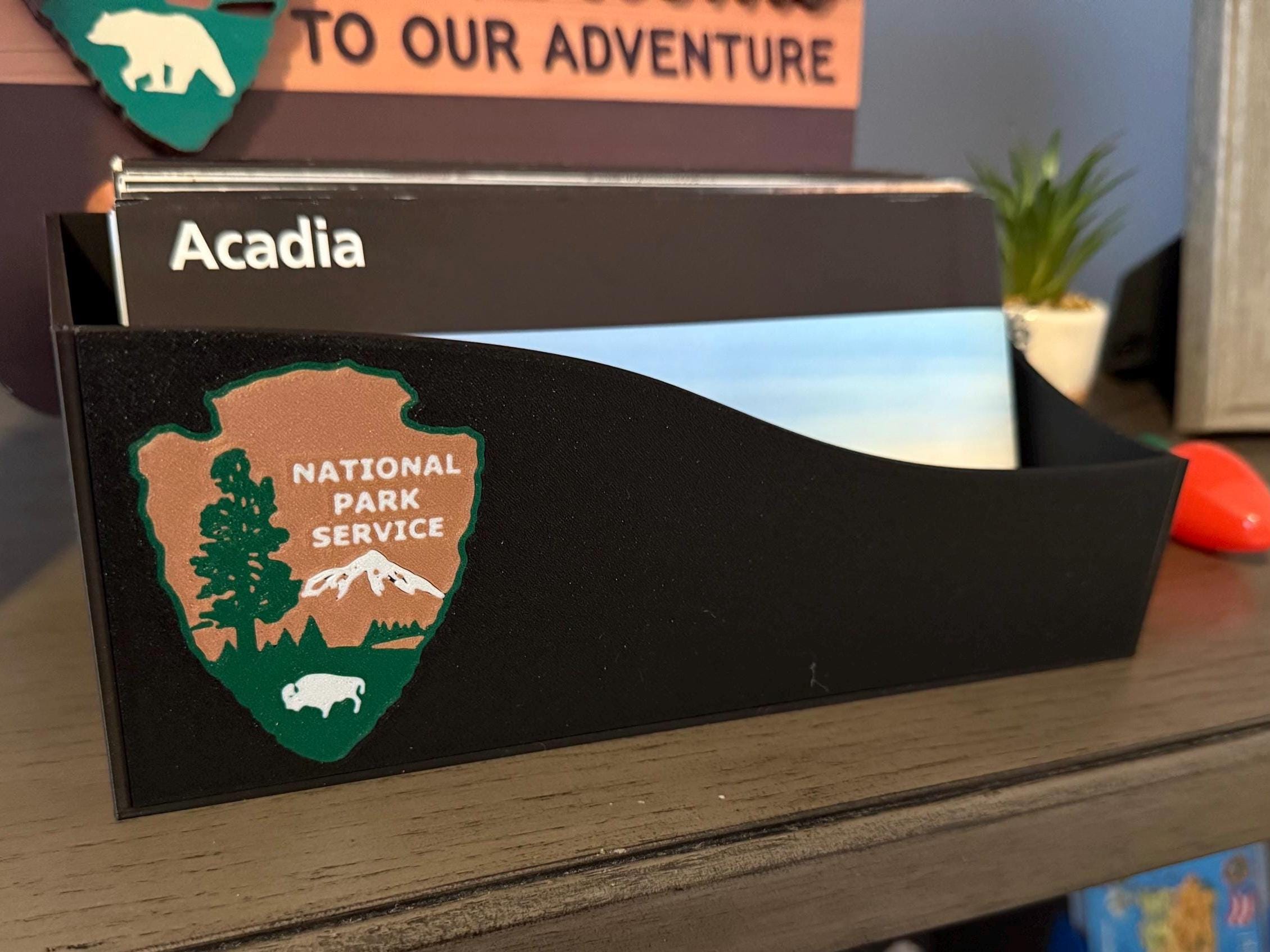 National Park Map Holder 3 Color - Etsy