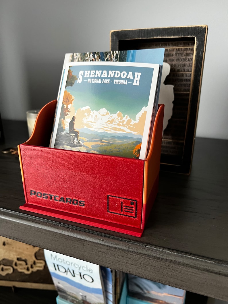 Postcard Holder and Displayer - Etsy