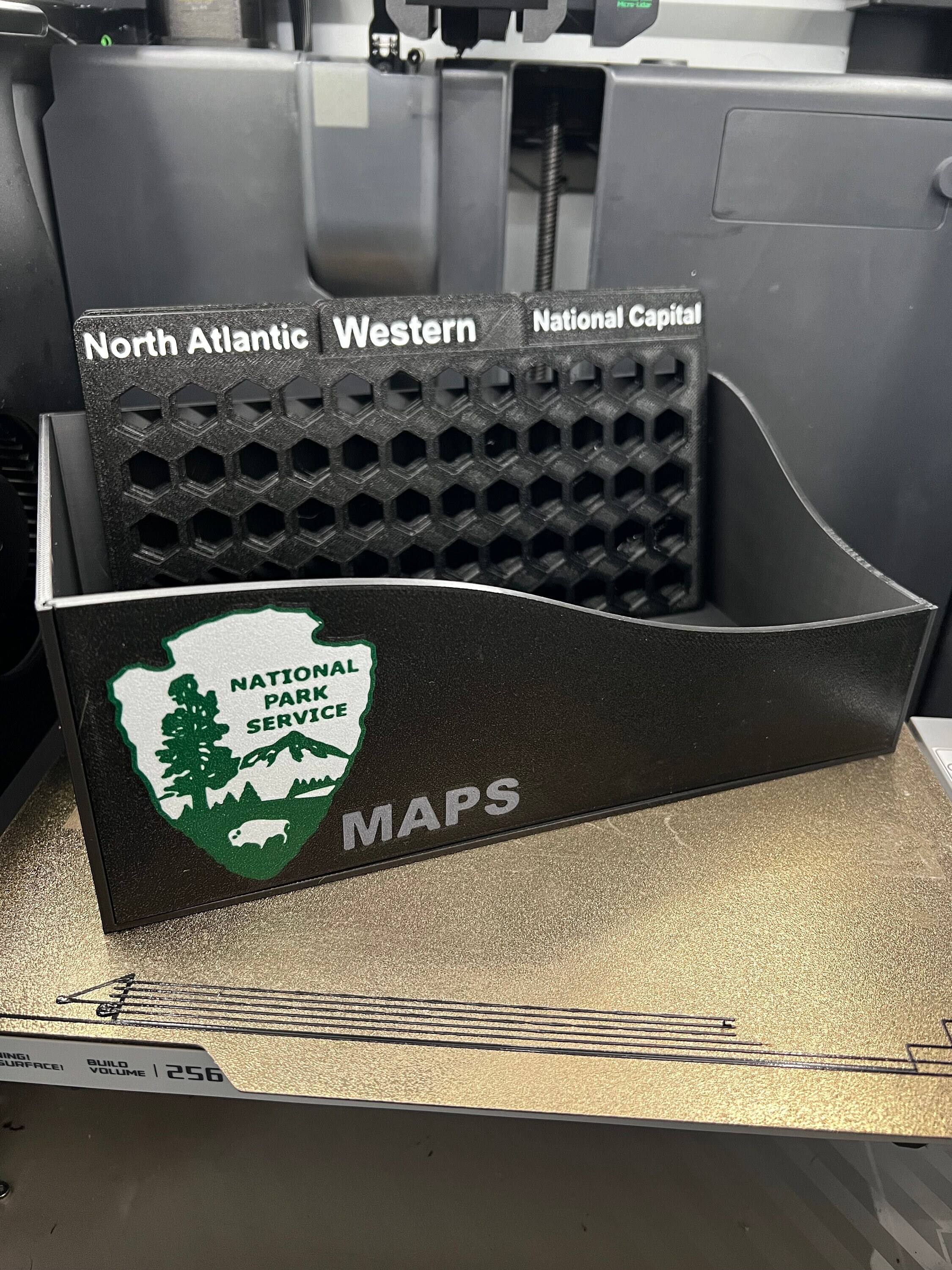 National Park Map Box With Regional Dividers for Maps - Etsy