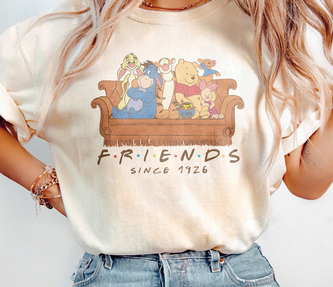 Retro Winnie the Pooh Friends Shirt, Pooh and Friends Shirt, Disney ...