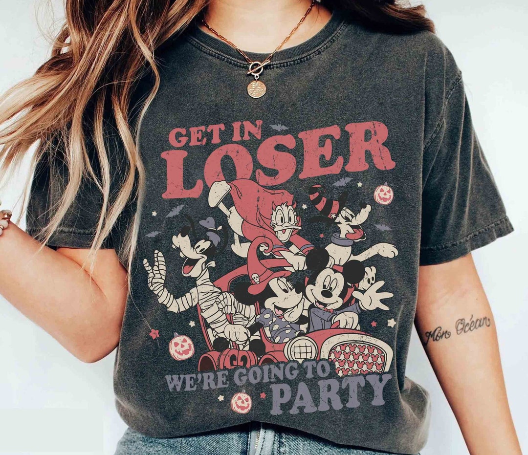 Mickey and Friends Get in Loser We're Going to Party Shirt, Disney ...