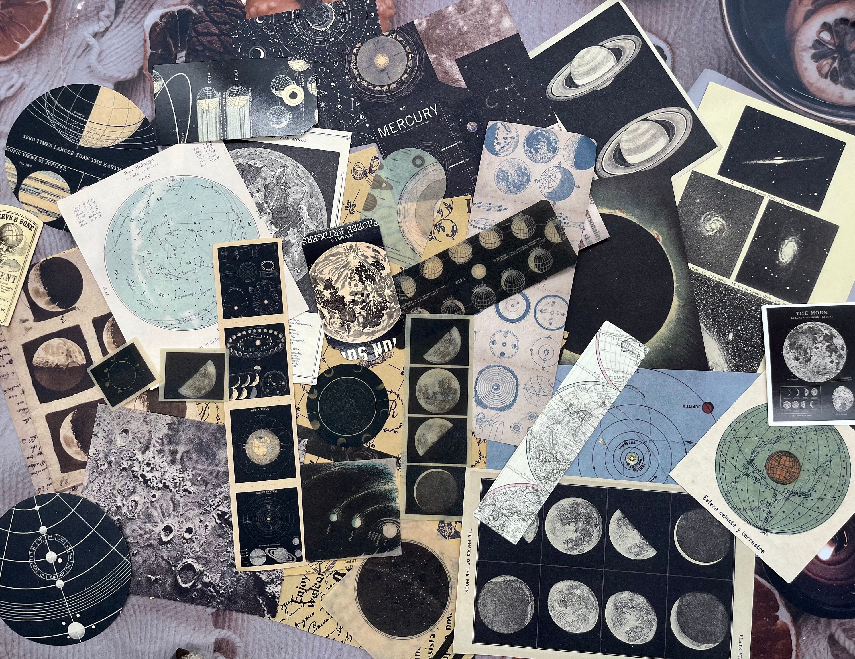 Celestial Journal Kit Astrology Journal Bundlestars Zodiac - Etsy