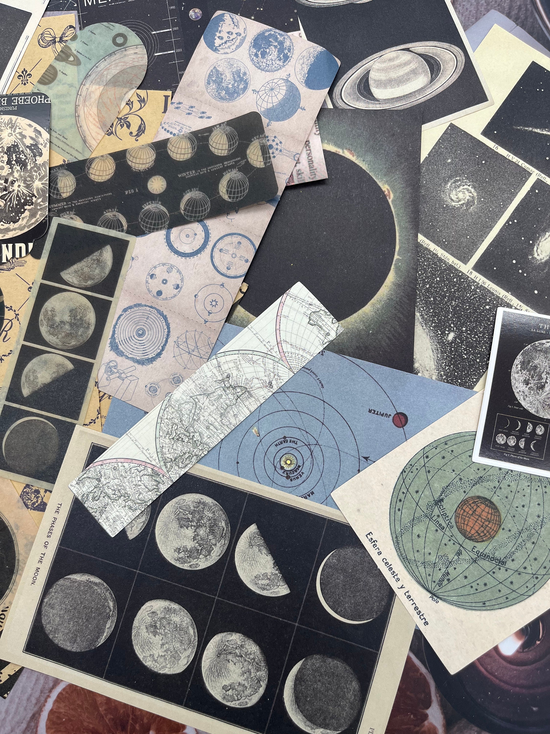 Celestial Journal Kit Astrology Journal Bundlestars Zodiac - Etsy