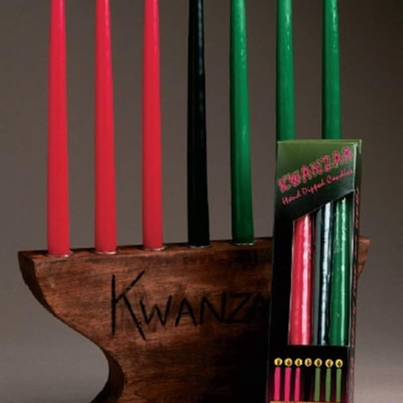 Kwanzaa Kinara Candle Holder - Etsy