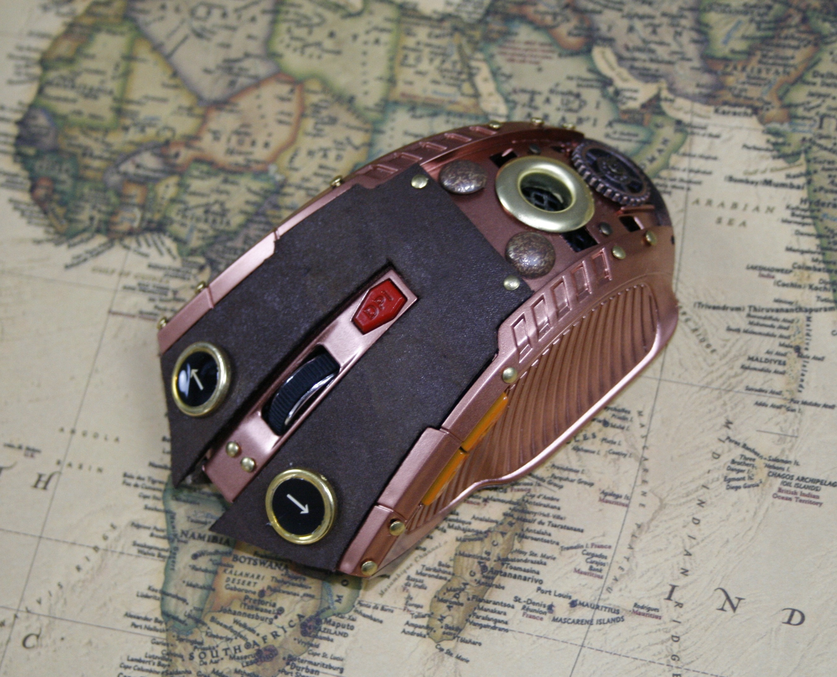 The mini steampunk retro mouse Wireless | Etsy