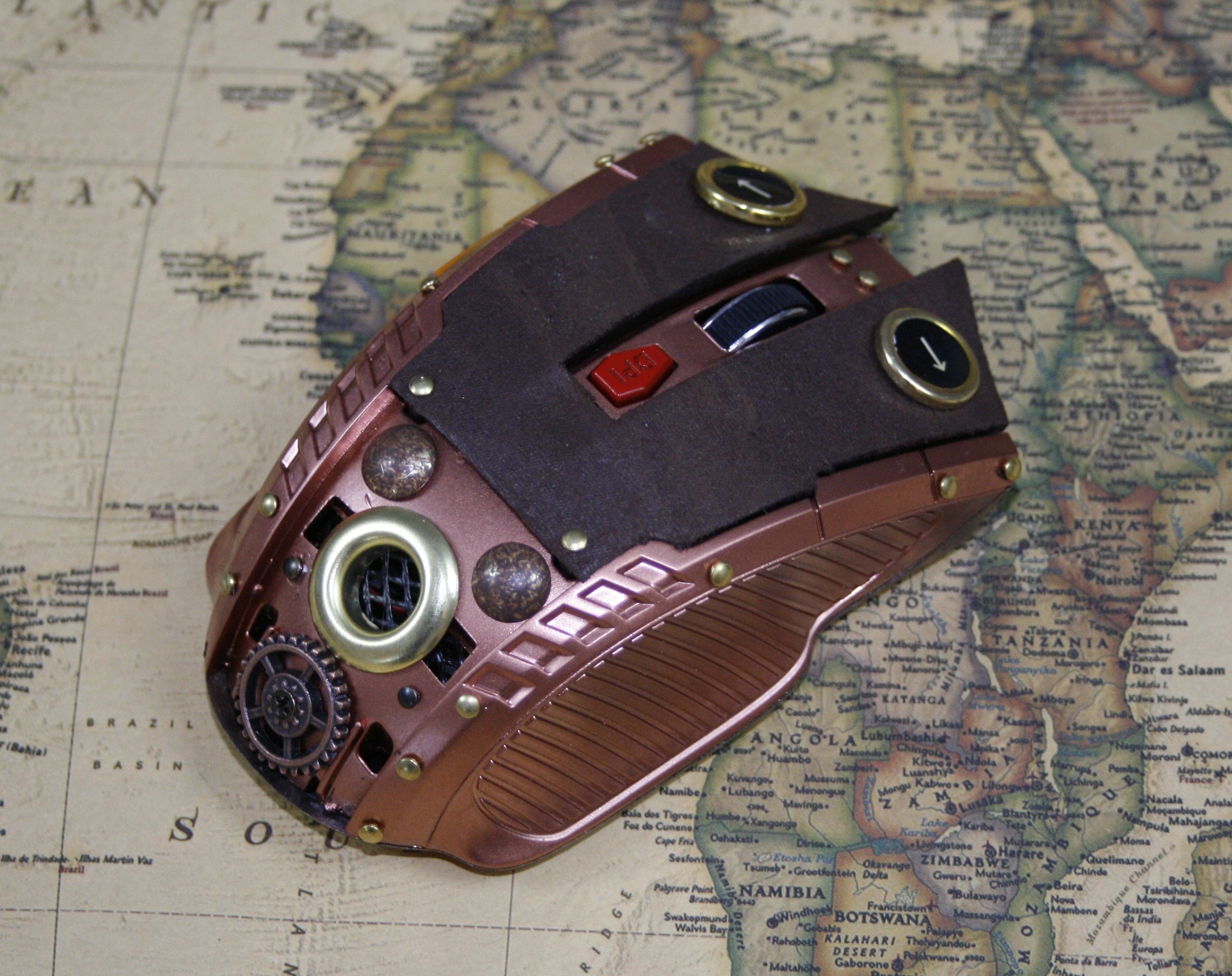 The mini steampunk retro mouse Wireless | Etsy